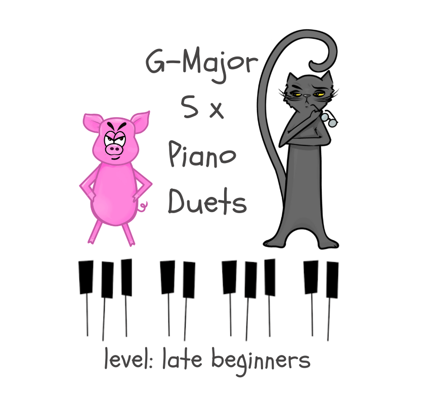 Piano Comics ‣ Piano Scores + Comic