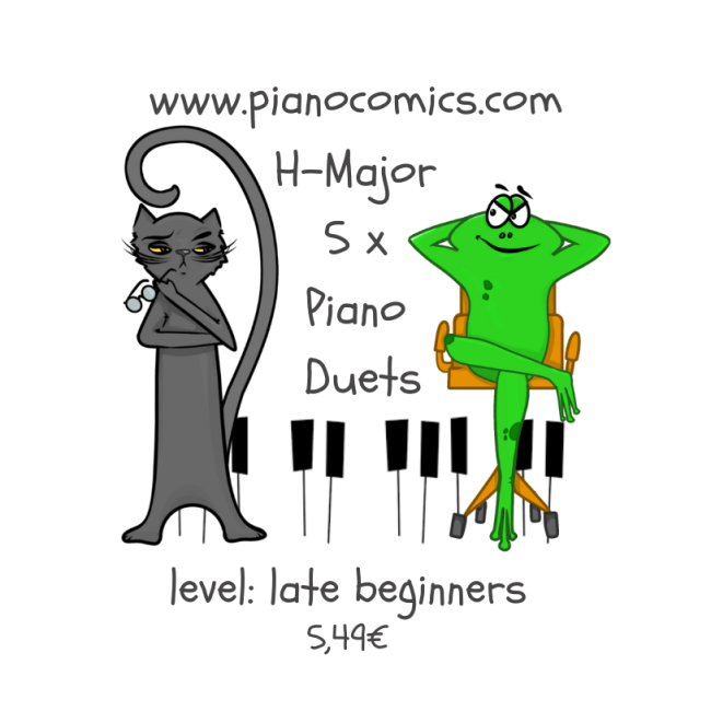 ’20 Piano Canons ‘ + 3 Bonuses ‣ Piano Comics