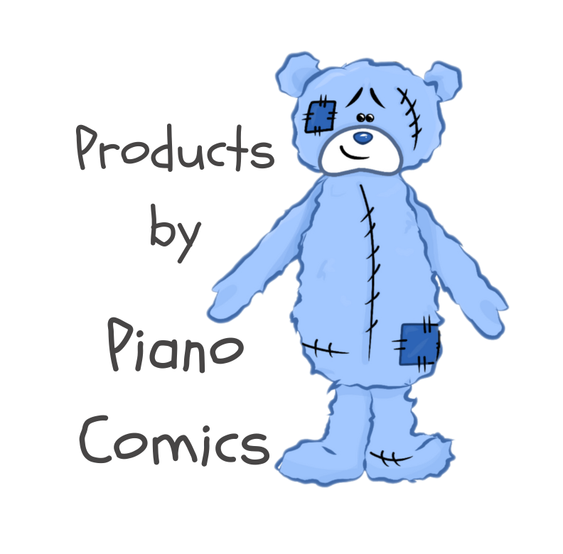 Piano Comics ‣ Piano Scores + Comic