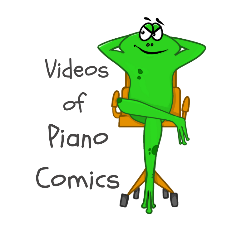 Piano Comics ‣ Piano Scores + Comic